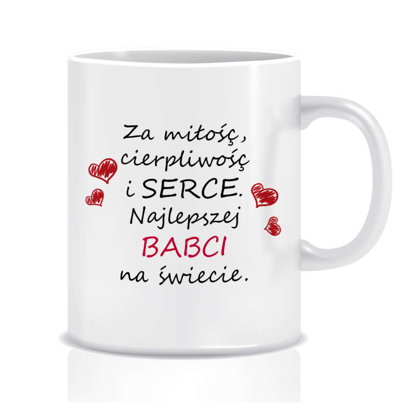 Kubek dla babci (najlepszej babci na świecie) - mitzu.pl
